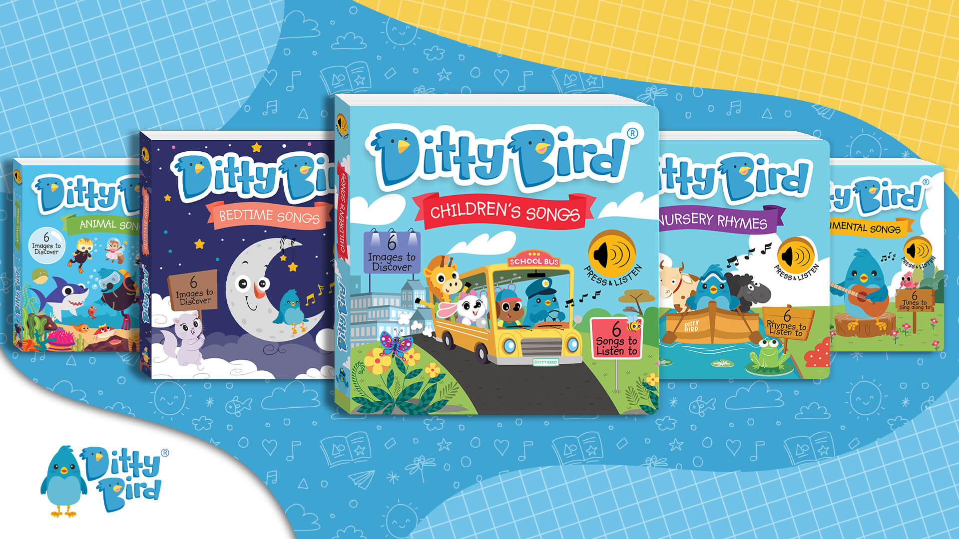 Ditty Bird Musical Books: Playful Learning through Music and Sounds ...
